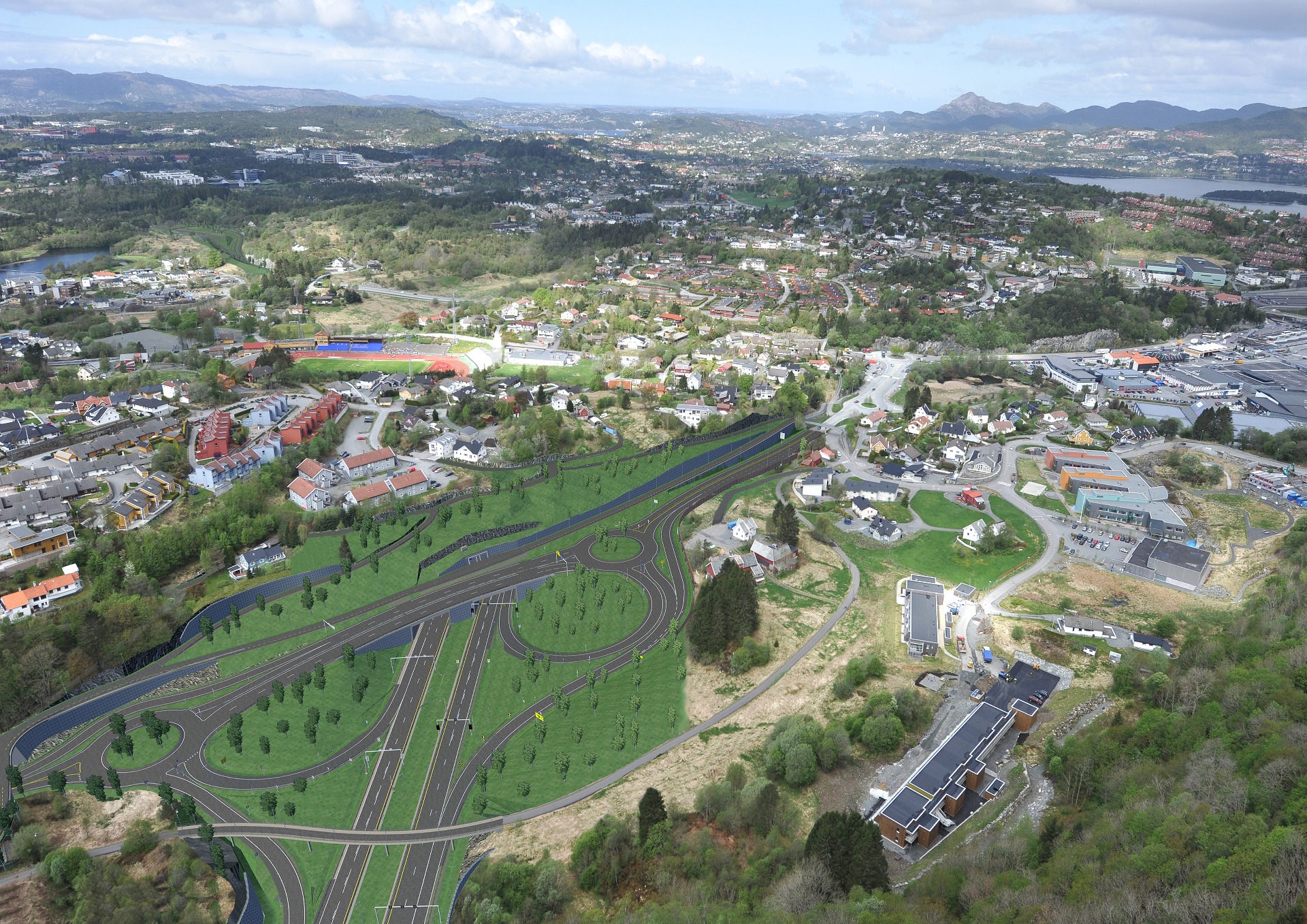 Leverer betong til E39 Os-Bergen - Ølen Betong